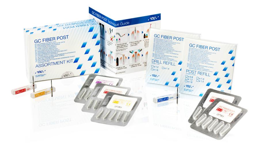 GC Fiber Post, Assortment Kit (3 x 5 Fiber Posts) - GC - MEDent.hu