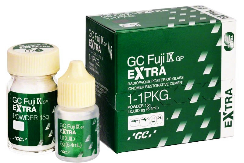 FUJI IX GP Extra szett A2 / 15g por, 6,4ml foly. - GC - GC - MEDent.hu